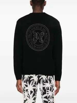 Palm Angels Milano Studded Cardigan