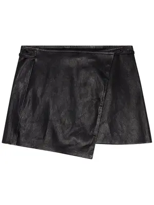 DIESEL® L-kesselle Leather Skirt