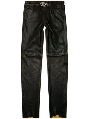 DIESEL® P-kooman Leather Trousers