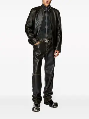 DIESEL® P-kooman Leather Trousers