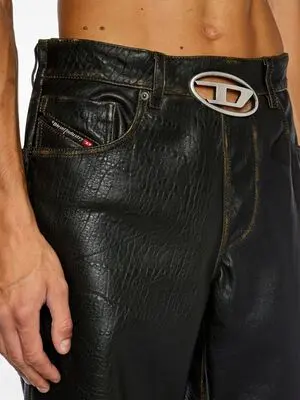 DIESEL® P-kooman Leather Trousers