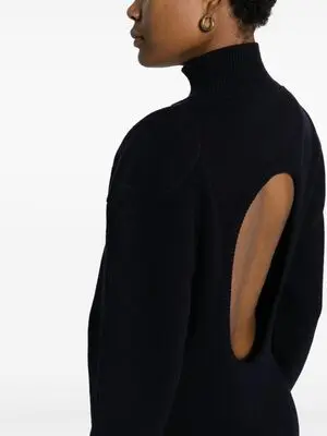 Stella McCartney High-neck Backless Dress