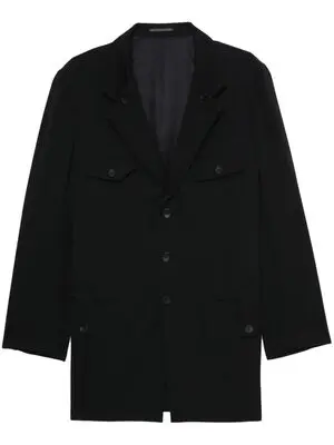 Yohji Yamamoto Wool Single-breasted Blazer