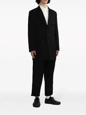 Yohji Yamamoto Wool Single-breasted Blazer
