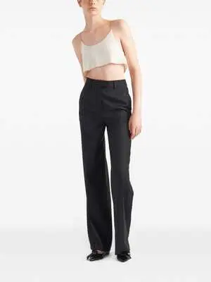 Prada Sablé Cropped Camisole Top