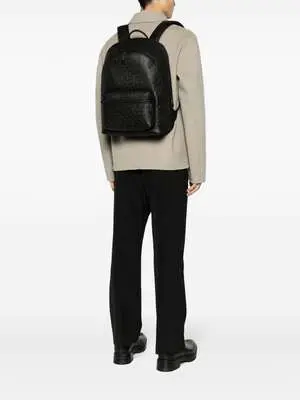 COACH Charter Logo-pattern Leather Backpack