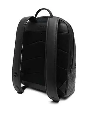 COACH Charter Logo-pattern Leather Backpack