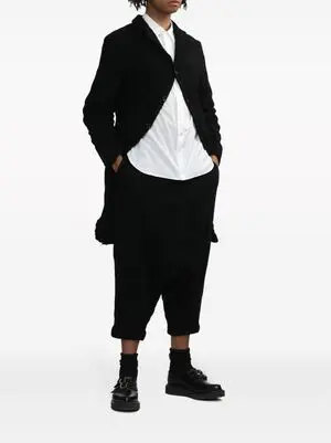 Comme Des Garçons Drop-crotch Cropped Trousers