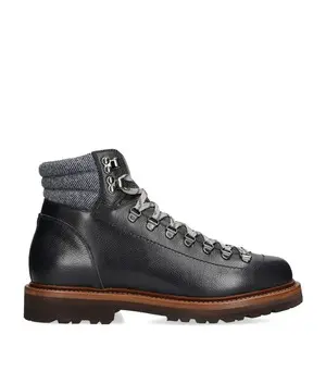 Brunello Cucinelli Textured Boots For Men