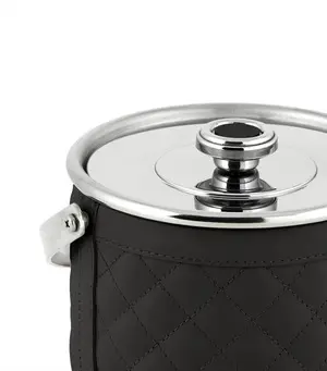 RIVIERE Leather Menfi Ice Bucket