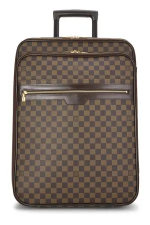 LOUIS VUITTON Damier Ebene Pegase 55 Trolley