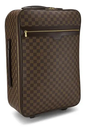 LOUIS VUITTON Damier Ebene Pegase 55 Suitcase