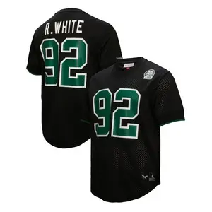 Mitchell & Ness Reggie White Philadelphia Eagles Retired Player Name & Number Mesh Top - Black