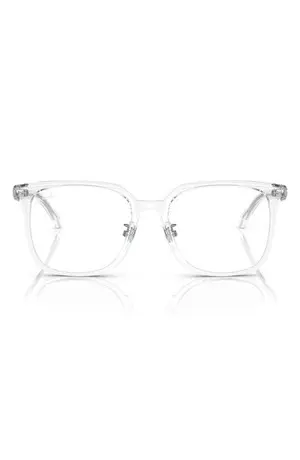 Ray-ban 54mm Square Frame Optical Glasses - Turtledove