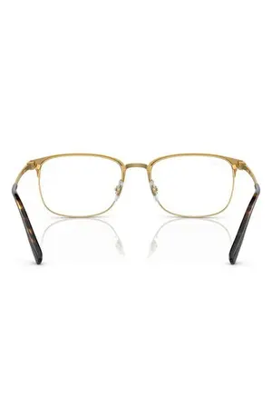 Ray-ban 54mm Rectangle Eyeglasses - Havana