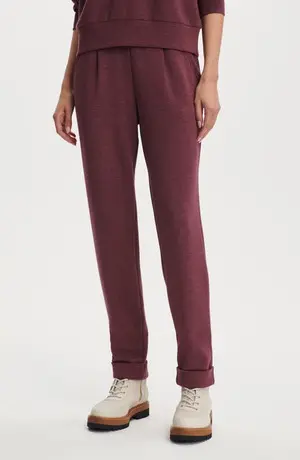 Varley Rolled Cuff Cropped Pants - Sassafras Marl