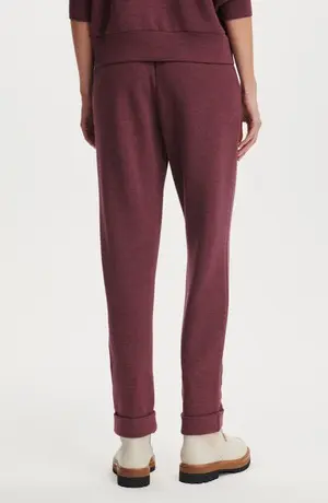 Varley Rolled Cuff Cropped Pants - Sassafras Marl