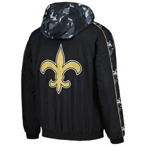 STARTER New Orleans Saints Thursday Night Gridiron Full-zip Hoodie
