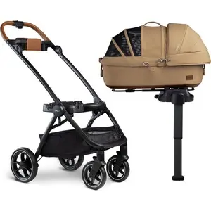 TAVO PETS Maeve™ Medium Flex 3-in-1 Pet Car Seat & Stroller Sable