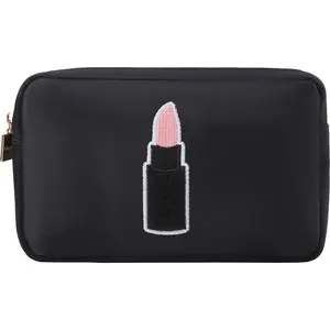 BLOC BAGS Medium Lipstick Cosmetic Bag - Black