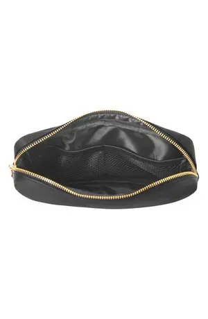 BLOC BAGS Medium Lipstick Cosmetic Bag - Black