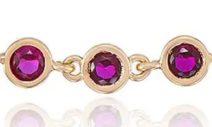 Ettika Cubic Zirconia Link Necklace
