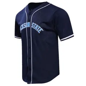 PRO STANDARD Jackson State Tigers Homecoming Mesh Button-down Shirt