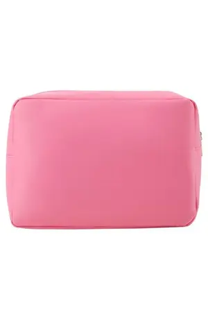 BLOC BAGS Extra Large Kiss Cosmetic Bag - Bubblegum Pink