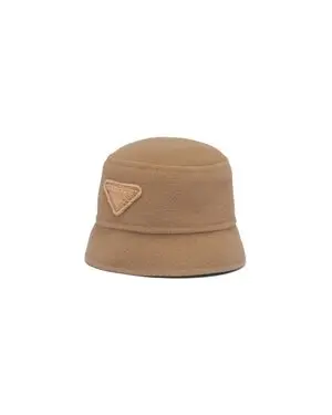 Prada Velour Bucket Hat - Brown