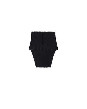 Prada Wool Dickey - Black