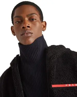 Prada Wool Dickey - Black