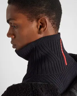 Prada Wool Dickey - Black