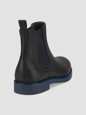 POLLINI Corinto Leather Chelsea Boots
