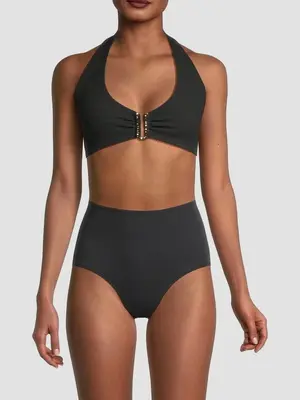 CHANGE OF SCENERY Melissa Halterneck Bikini Top