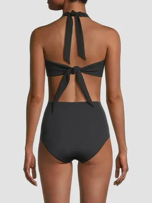 CHANGE OF SCENERY Melissa Halterneck Bikini Top