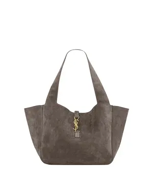 Saint Laurent Le 5 A 7 Bea Shoulder Tote Bag - Urban Grey