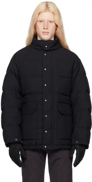 Visvim Visvim Black Ulmer Down Jacket - Navy
