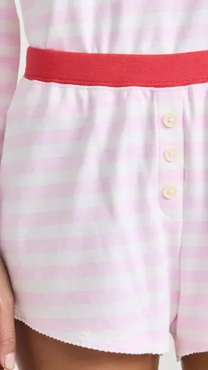 Morgan Lane Tate Shorts - Candy Cane