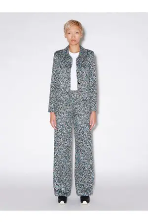 Rosetta Getty Button Up Tailored Jacket