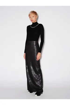 Rosetta Getty Tapered Maxi Skirt