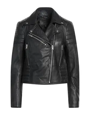 Bolongaro Trevor Sheepskin And Polyester Biker Jacket