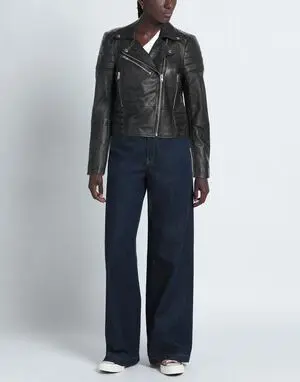 Bolongaro Trevor Sheepskin And Polyester Biker Jacket
