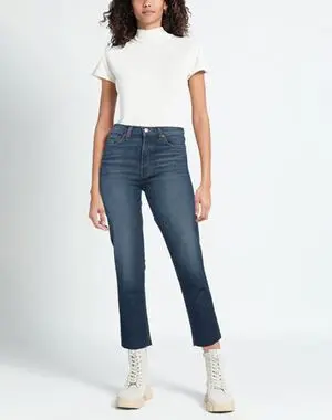 RE/DONE High Waisted Tapered Leg Jeans