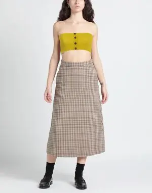SOLOTRE Merino Wool, Polyamide, Cashmere And Elastane Tube Top