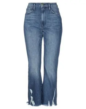 Frame Knee Length Jeans For Women
