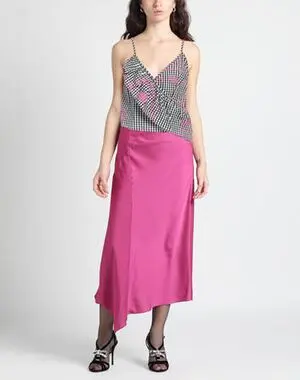 GAËLLE PARIS Ruffled Gingham Camisole Top