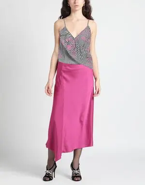 GAËLLE PARIS Ruffled Gingham Camisole Top