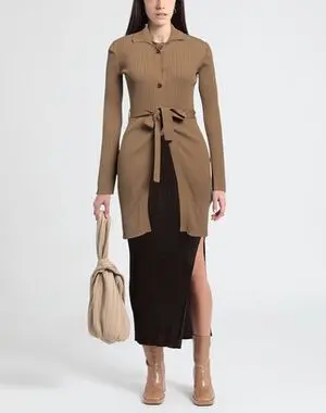 Erika Cavallini Knit Cardigan With Belt