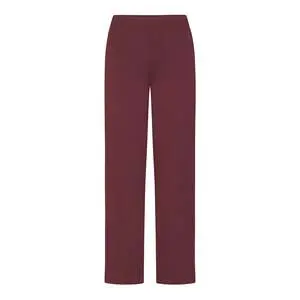 SKIMS Sleep Straight Leg Pant - Oxblood