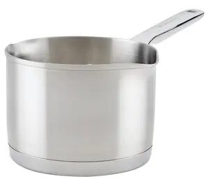 KITCHENAID 3-ply Base Stainless Steel Sauce Pan 1.5-qt - Silver